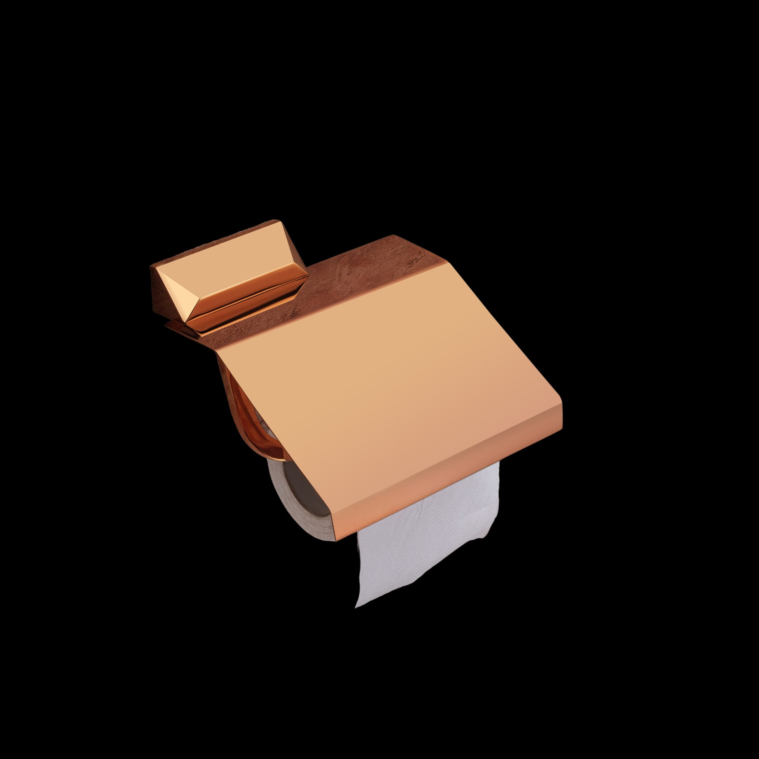 Sigma Rose Gold Paper Holder With Flap – Joy water
